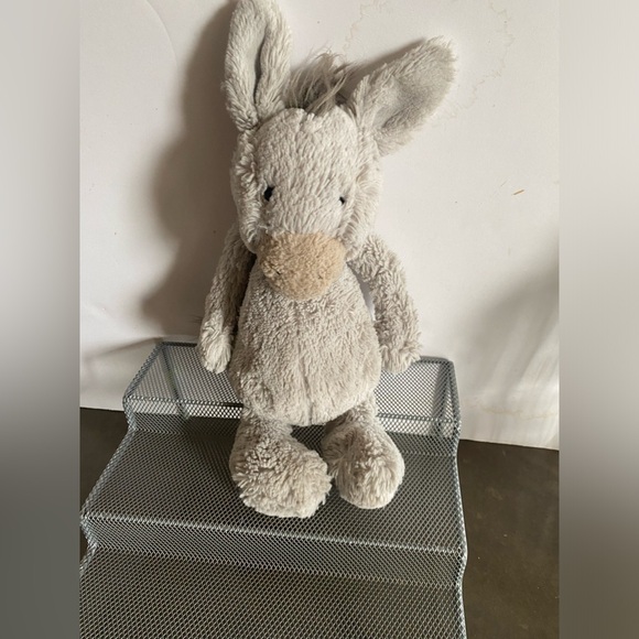 Jellycat | Toys | Jellycat London Plush Bashful Gray Donkey Stuffed ...